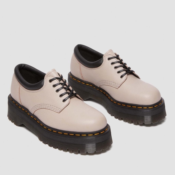 Dr. Martens | Shoes | Dr Martens Airwair Taupe Pisa 853 Quad Retro ...